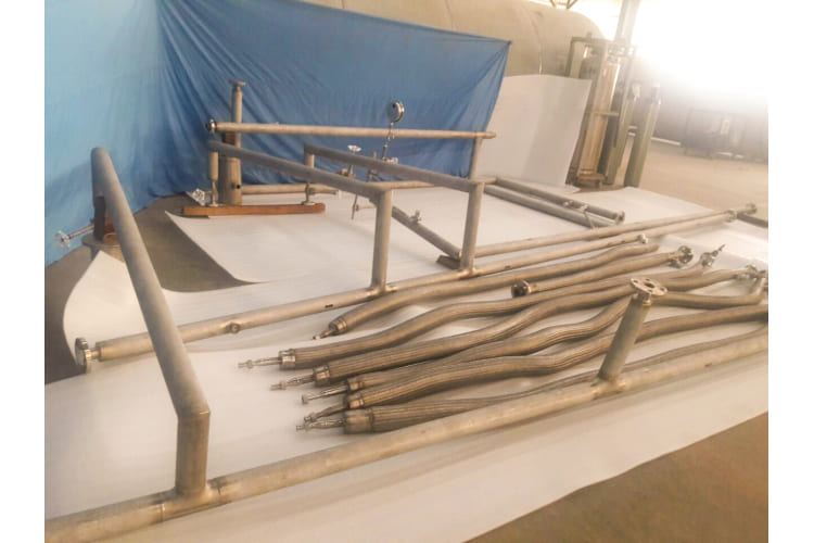 Flexible Vacuum Jacketed Pipeline | Cryogas Indsustries