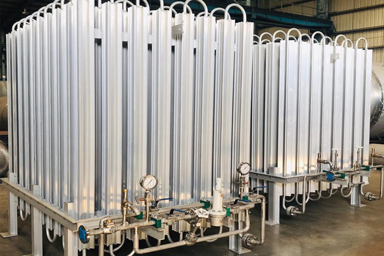 Ambient Air Heated Cryogenic Vaporizers | Cryogas Industries